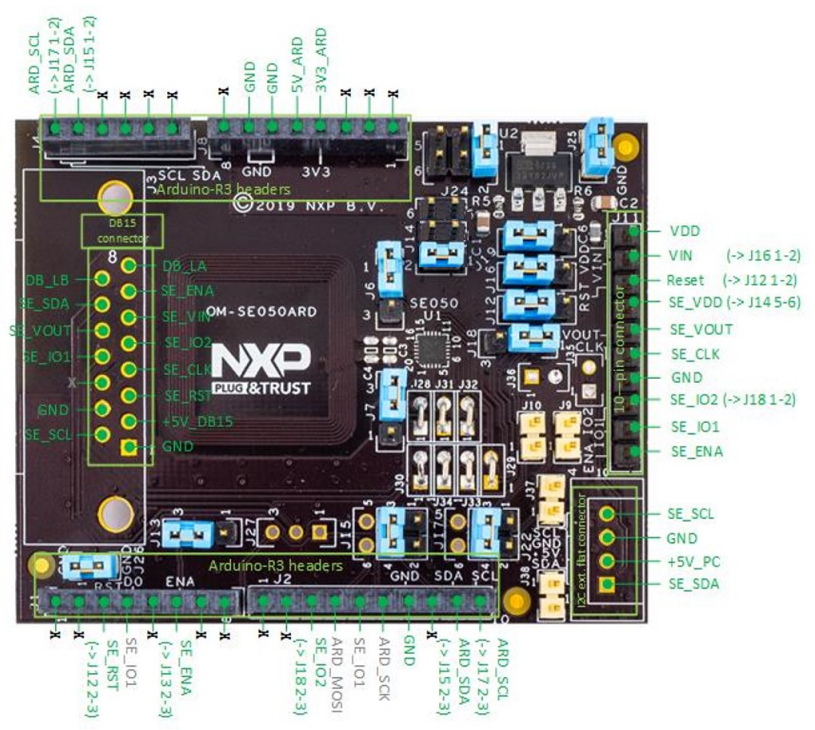 OM-SE050ARD - EdgeLock SE050 expansion board for Arduino - Kamami on ...